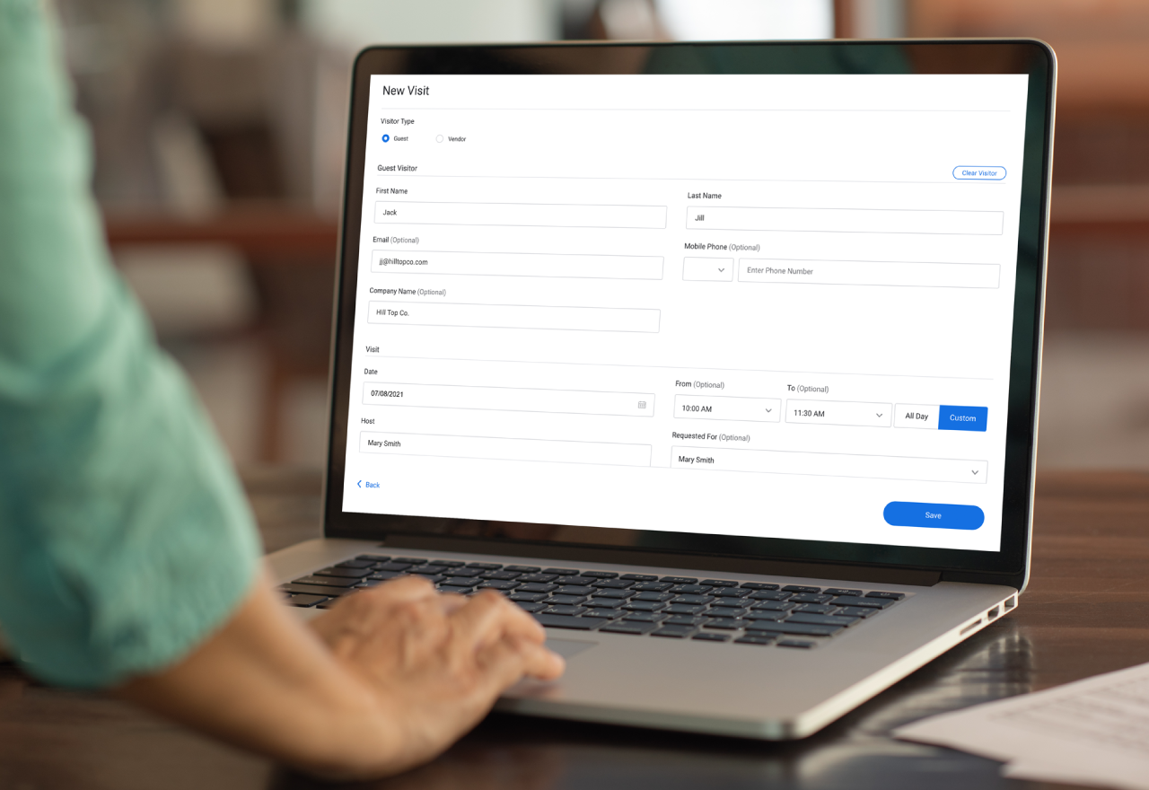 Visitor Access Software for CRE | Building Engines