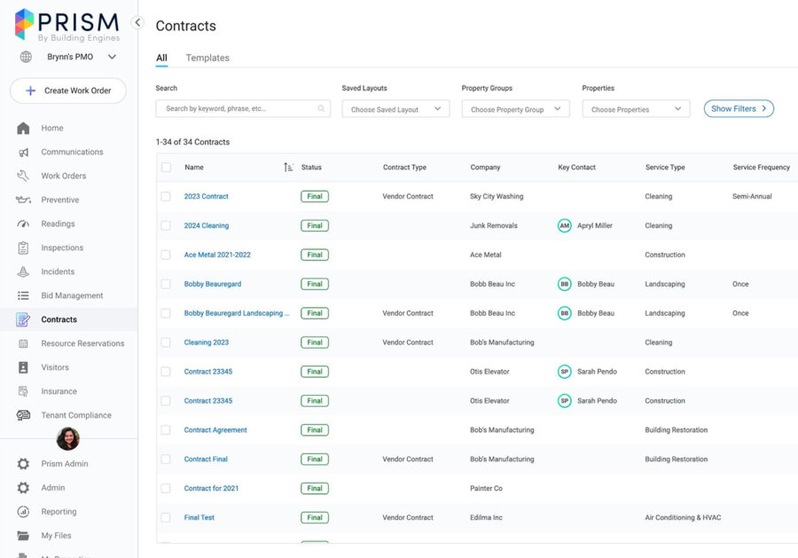 Contract Management Software for CRE | Building Engines