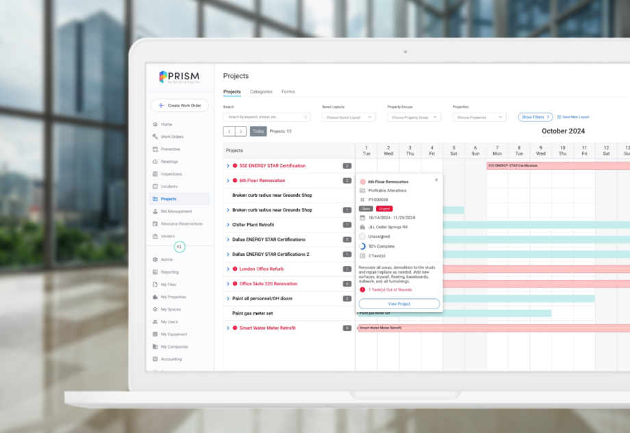 Prism Projects: Purpose-built CRE project management tool - Building ...