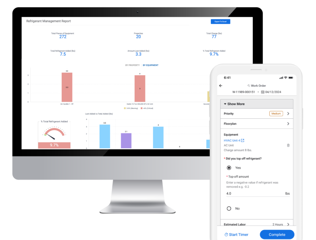 Refrigerant Tracking management solutions